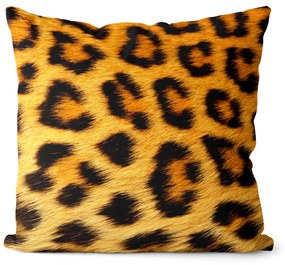 IMPAR Polštář gepardí srst 40x40 cm (Velikost: 55 x 55 cm)