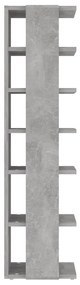 Botníky 2 ks betonově šedé 27,5x27x102 cm - Default Title