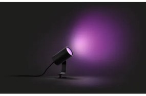 Venkovní spotové zemní/nástěnné svítidlo Philips Hue Lily 17428/30/P7 2200K-6500K RGB