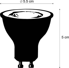 Sada 5 LED žárovek GU10 8,5W 950lm 3000K