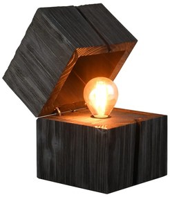 Černá stolní lampa (výška 16 cm) Treasure – Trio