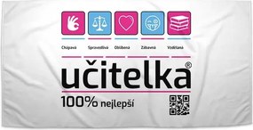 Sablio Ručník Učitelka - 50x100 cm