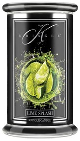 Kringle Candle svíčka Reserve Lime Splash (sójový vosk), 623 g