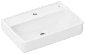 Hansgrohe Xanuia Q - Umyvadlo 55x37 cm, bez přepadu, otvor pro baterii, bílá 60211450