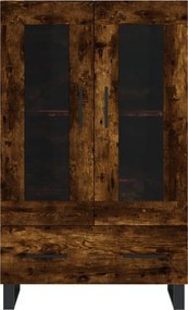 vidaXL Skříň highboard 69,5 x 31 x 115 cm kompozitní dřevo [828329] Barva: šedá sonoma