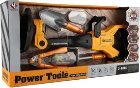 TEDDIES Dětský křovinořez s doplňky / 52 cm / na baterie / od 3 let