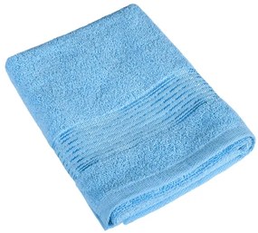 Bellatex Froté ručník a osuška kolekce Proužek modrá velikost Osuška - 70x140 cm