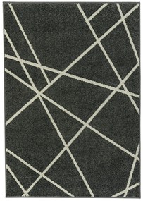 Koberce Breno Kusový koberec PORTLAND 2605/RT4Z, Šedá, Vícebarevné, 133 x 190 cm