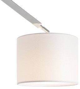 RENDL R12480 MADISON nástěnná lampa, s ramenem bílá chrom