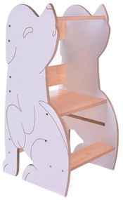 AVETO CZ Učící věž WOLF bílá/javor 8590828049364