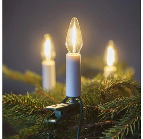 Exihand | LED Vánoční řetěz FELICIA FILAMENT 16xLED 13,5m teplá bílá | EX0028