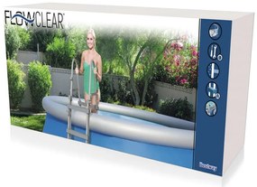 Bestway Bezpečnostní bazénové schůdky Flowclear 4stupňové 122 cm 58331