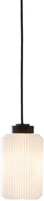 Závěsné svítidlo Cylinder barva dřeva: tmavý dub, velikost: výška 24cm  x průměr 14cm