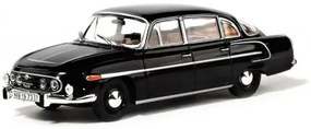 Abrex Tatra 603 (1969) Černá - Béžový Interiér 1:43