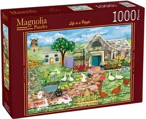 MAGNOLIA Puzzle Farma / 1000 dílků / 68 x 48 cm