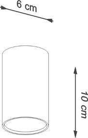 Sollux Lighting Stropní svítidlo LAGOS 10 bílé