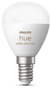 Philips Hue Smart žárovky - Chytrá LED žárovka E14, 5,1 W, stmívatelná, bílé i barevné světlo 929003573601