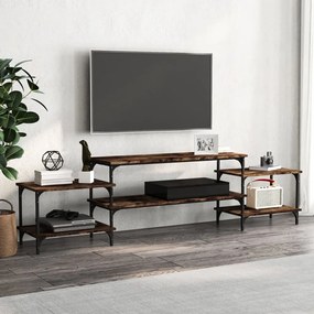 vidaXL TV skříňka 197 x 35 x 52 cm kompozitní dřevo [826327] Barva: šedá sonoma