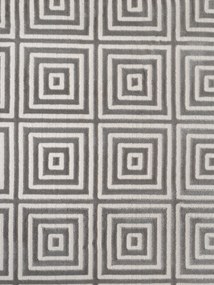 ELLE Decoration, Běhoun Perles 106185 White Grey z kolekce Elle, 80x240, šedá, ložnice