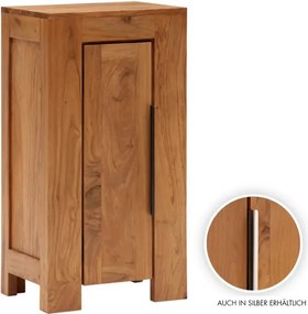 furniture-nabytek.cz - Koupelnová skříňka Osvaro - Černé kovové úchytky