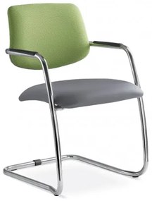 LD seating Konferenční židle Theo@ 262-Z Barva kostry chromová kostra GALERIE - Čalounění LD seating LÁTKY 3 / SILVERTEX, FAME, MAGIC 2021