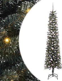 Umělý vánoční stromeček Zelená 240 cm PVC, plast a ocel 3395966