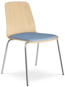 LD SEATING - Židle SUNRISE 151 s čalouněným sedákem