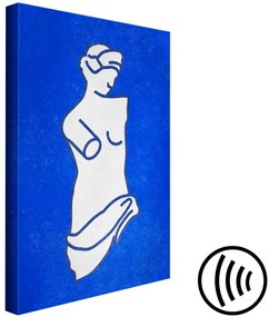 Obraz Modrá bohyně (1 díl) vertikální