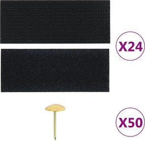 Závěsy do dveří proti hmyzu 2 ks s magnety černé 230 x 160 cm 314690