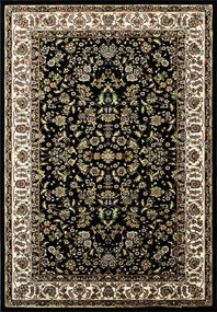 Berfin Dywany Kusový koberec Anatolia 5378 S (Black) - 200x400 cm