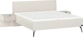 XXXLutz POSTEL S NOČNÍMI STOLKY, 180/200 cm, šampaňská Joop! - Postele s nočními stolky - 000442011910