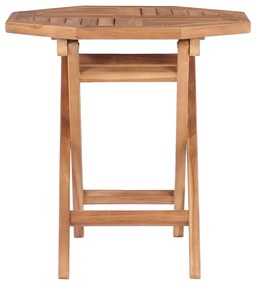 Skládací zahradní stůl 45 x 45 x 45 cm masivní teakové dřevo - Default Title