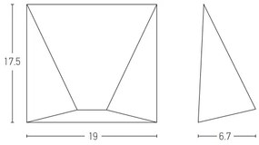 Zambelis E243 - LED Venkovní nástěnné svítidlo LED/7W/230V IP44 antracit