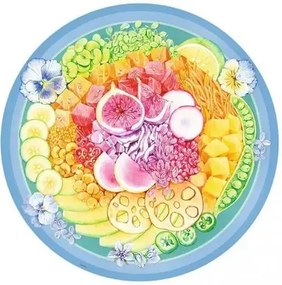 Ravensburger Kruhové puzzle Poke Bowl / 500 dílků / od 12 let
