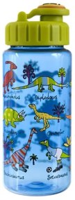 Tyrrell Katz Dětská láhev s brčkem Dinosauři - tritan 400 ml