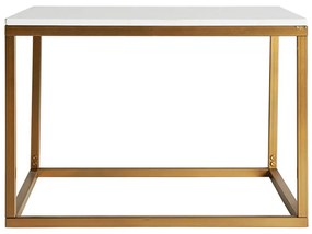 Konferenční stolek gleb 60 x 60 cm zlatý MUZZA