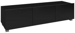 GAB Televizní skříňka LORONA RTV, Černá 150 cm