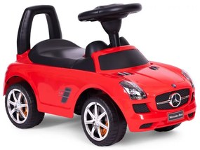 ECOTOYS Dětské odrážedlo Mercedes SLS, červená 332 CZERWONY