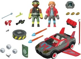 Playmobil® PLAYMO-FRIENDS 71832 Hrdina s multifunkčním vozidlem / Poče
