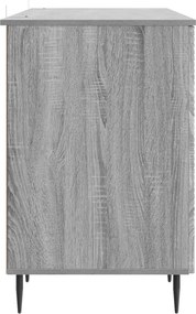 Stůl Šedá sonoma 142,5 x 50 x 75 cm Kompozitní dřevo 3414609