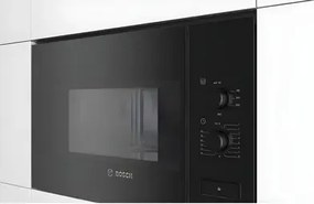 Bosch Serie 4 BFL520MB0 černá / Mikrovlnná trouba / Vestavná / 800 W /