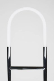 LED stmívatelná stojací lampa ve stříbrné barvě (výška 135 cm) Arch – Zuiver