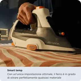 Ariete Step Up šedá/černá / Napařovací žehlička / 2400 W / suché i par