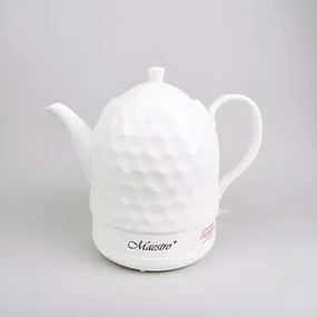Maestro MR-072 bílá / Rychlovarná konvice / 1000W / 1L / keramická