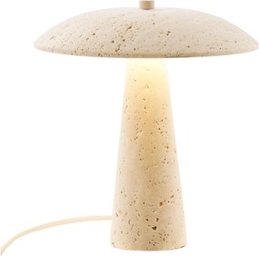 Béžová kamenná LED stolní lampa (výška 25,5 cm) Consett – House Nordic