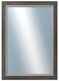 DANTIK - Zarámované zrcadlo - rozměr s rámem cca 50x70 cm z lišty AMALFI černá (3118)