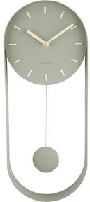 Karlsson 5822DG designové kyvadlové nástěnné hodiny, 50 cm