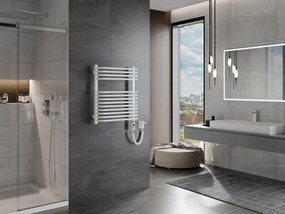 Mexen Apollo, elektrické topné těleso 660x550 mm+ topná tyč 600 W, bílá, W117-0660-550-2600-20