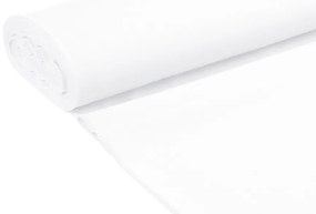 Biante Dekorační čtvercový ubrus Rongo RG-045 Bílý 120x120 cm