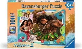 RAVENSBURGER Puzzle Disney: Vaiana 2 XXL / 100 dílků